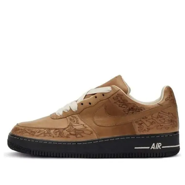 Nike Force 1 Premium Laser Low Top Sneakers - Green