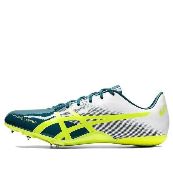 Asics Hypersprint D Athletic Spikes - White/green