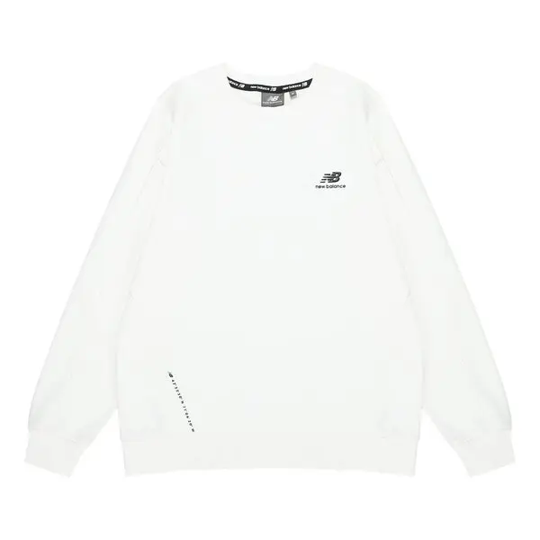 NEW BALANCE Sweatshirt With Logo Detail - White
