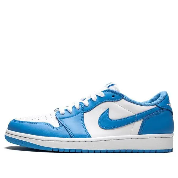 JORDAN 1 Low Sb "unc" Sneakers - Dk Powder Blue/dk Powder Blue-white