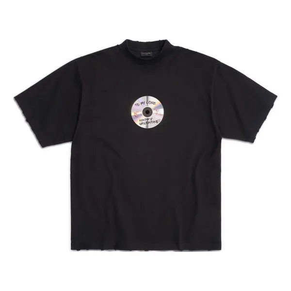 Balenciaga To My Love T-shirt - Black