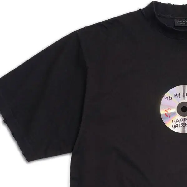 Balenciaga To My Love T-shirt - Black