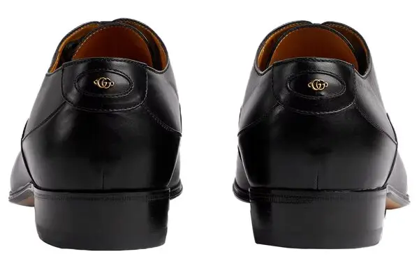 Gucci Leather Lace-up Shoes