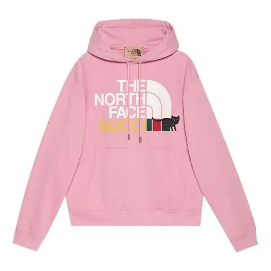 Gucci X The North Face Hooded Sweatshirt - Pink