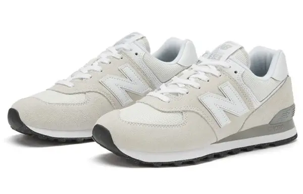 NEW BALANCE 574 Core Pack Nimbus Cloud Sneakers - Light Gray