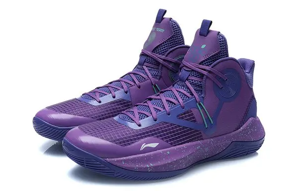LI-NING Sonic Team Mid High Top Athletic Sneakers