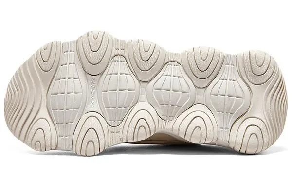 Sketchers D'lites Old School Running Shoes - Beige/white