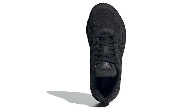 Adidas Falcon Lace-up Athletic Sneakers - Black