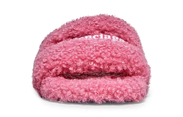 Balenciaga Furry Slides