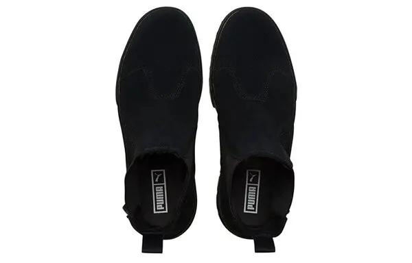 PUMA Mayze Chelsea Suede Boots - Black
