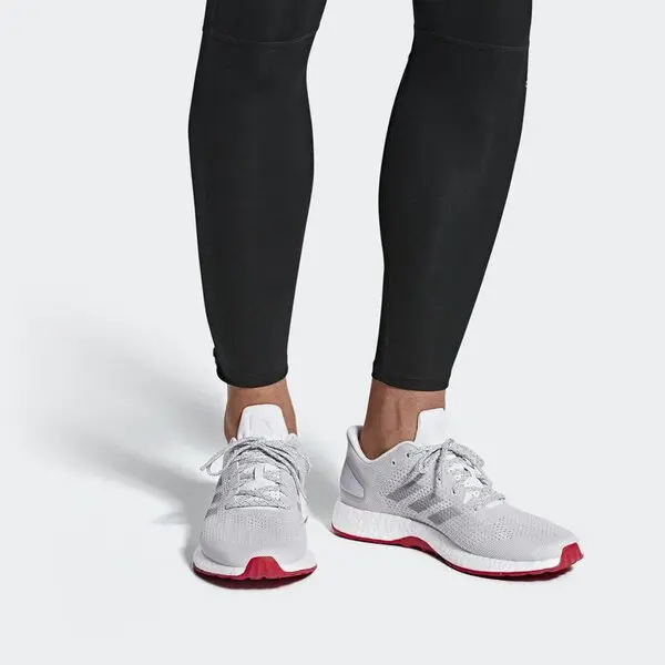 Adidas Pureboost Dpr Ltd Sneakers - White/light Grey/red