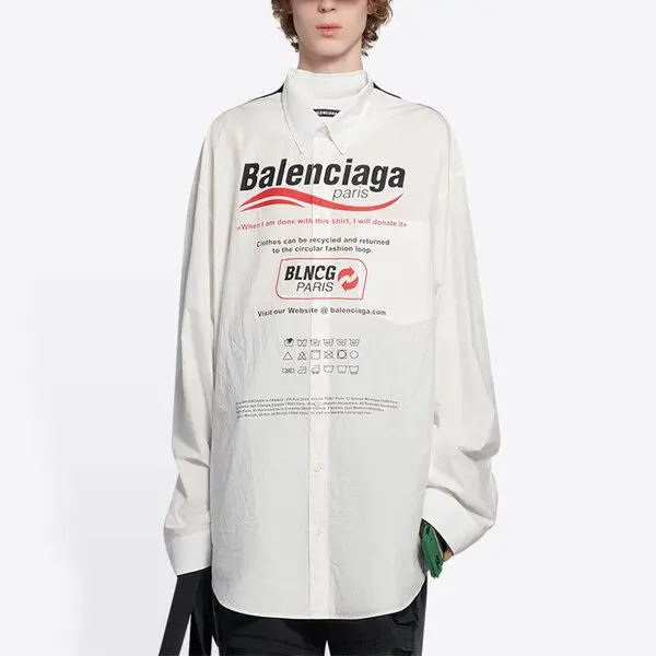 Balenciaga Dry Cleaning Shirt