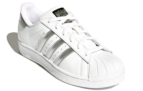 Adidas Superstar Sneakers - White/silver