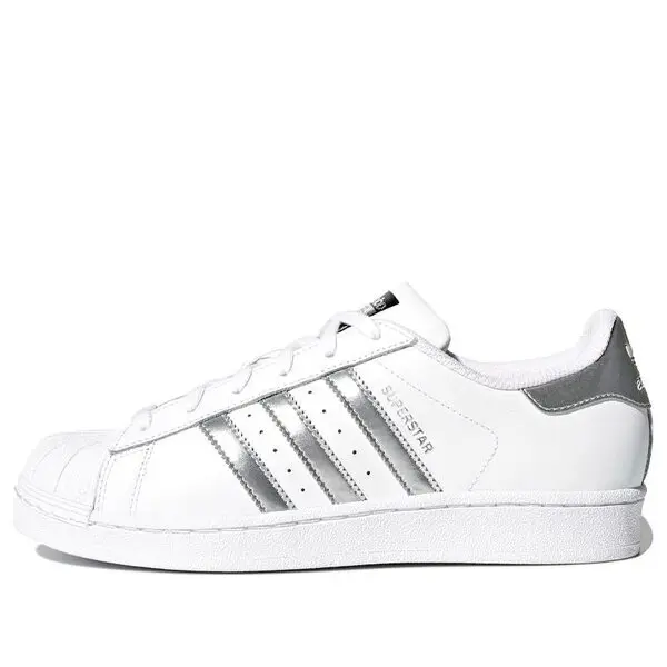 Adidas Superstar Sneakers - White/silver
