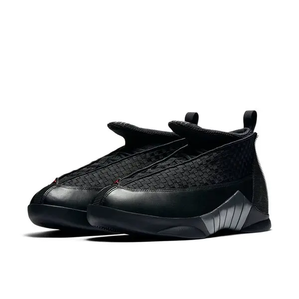 JORDAN 15 Retro "stealth" 2017 - Black/varsity Red-anthracite
