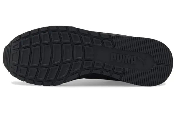 PUMA St Runner V3 Leather Sneakers - Black/black