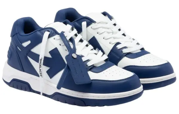 Off-White Out Of Office Low-top Sneaker - Blue/white