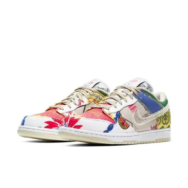 Nike Dunk Low "city Market" Sneakers