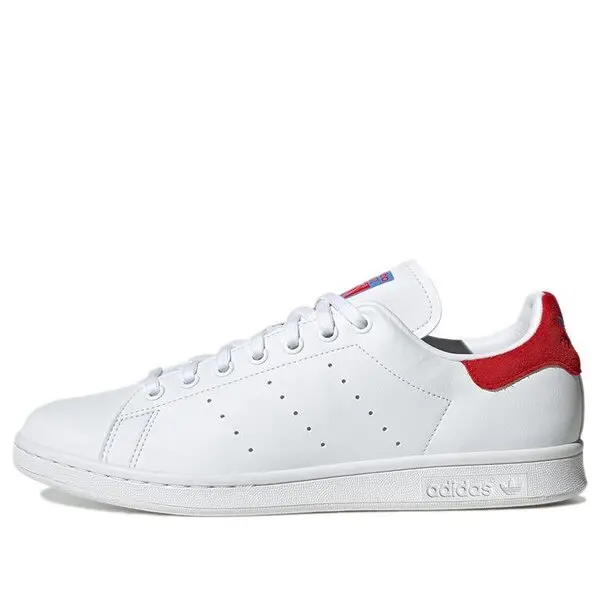 Adidas Stan Smith Sneakers - White/red