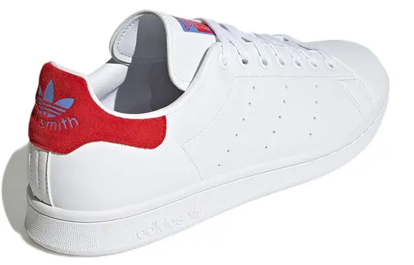 Adidas Stan Smith Sneakers - White/red