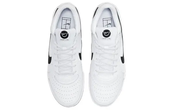 Nike Zoom Court Lite 3 Tennis Sneakers - White/black