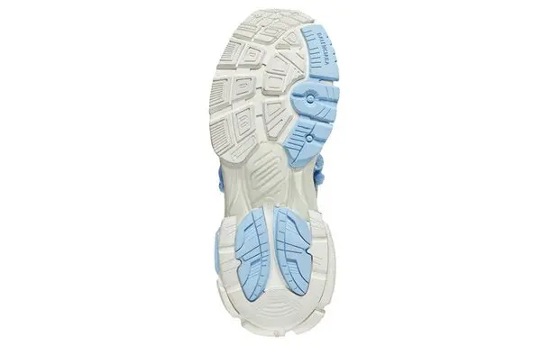 Balenciaga Runner Sneakers - White/blue/black
