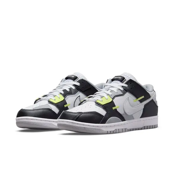 Nike Dunk Scrap "wolf Grey Light Lemon Twist" Sneakers