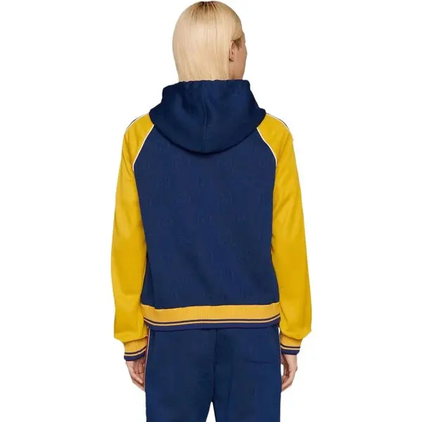 Gucci Gg Jacquard Hooded Sweatshirt