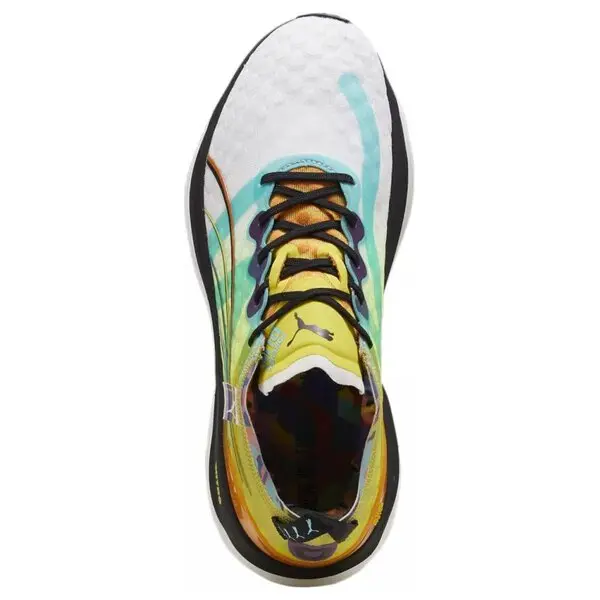PUMA Love Marathon Foreverrun Nitro Sneakers - White/blue/yellow