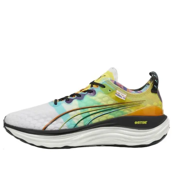 PUMA Love Marathon Foreverrun Nitro Sneakers - White/blue/yellow