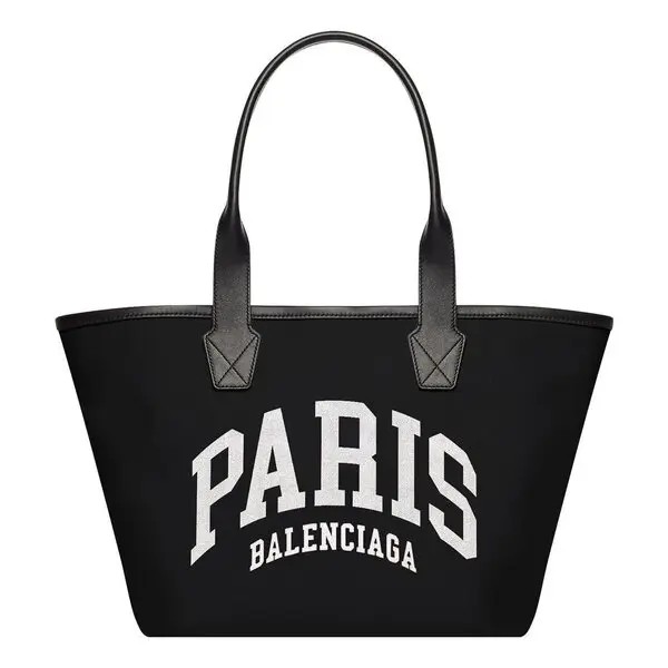 Balenciaga Cities Paris Jumbo Tote Bag - Black