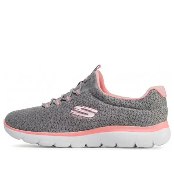 Sketchers Summits Athletic Sneakers - Grey/pink