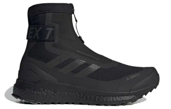 Adidas Free Hiker Zip Sneaker Boots - Black
