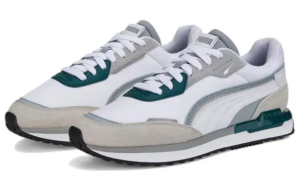 PUMA City Rider Low Top Sneakers - Blue/white