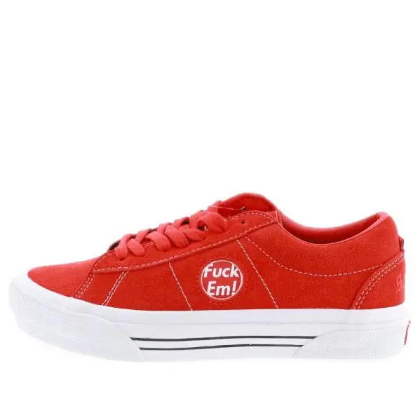 VANS X Supreme Skate Sid 'f*ck 'em Pack Red' Sneakers - Red/white