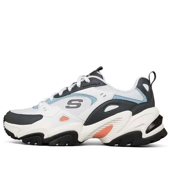 Sketchers Stamina V2 Low Top Sneakers - White/black