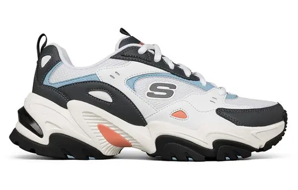 Sketchers Stamina V2 Low Top Sneakers - White/black