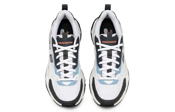 Sketchers Stamina V2 Low Top Sneakers - White/black