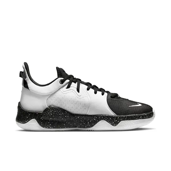 Nike Pg 5 Ep Basketball Sneakers - Black/white/volt
