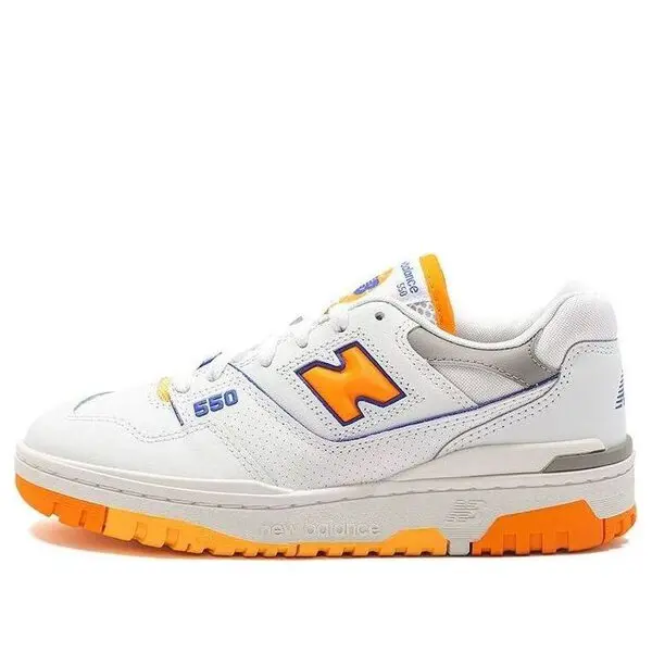 NEW BALANCE 550 "lakers Pack Vibrant Orange" Sneakers - White/yellow/gray