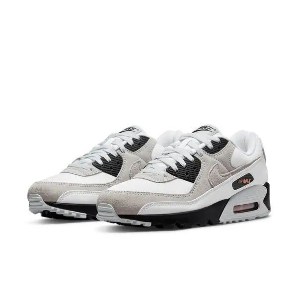 Nike Max 90 "white Black Hot Curry" Sneakers - Gray/black/white