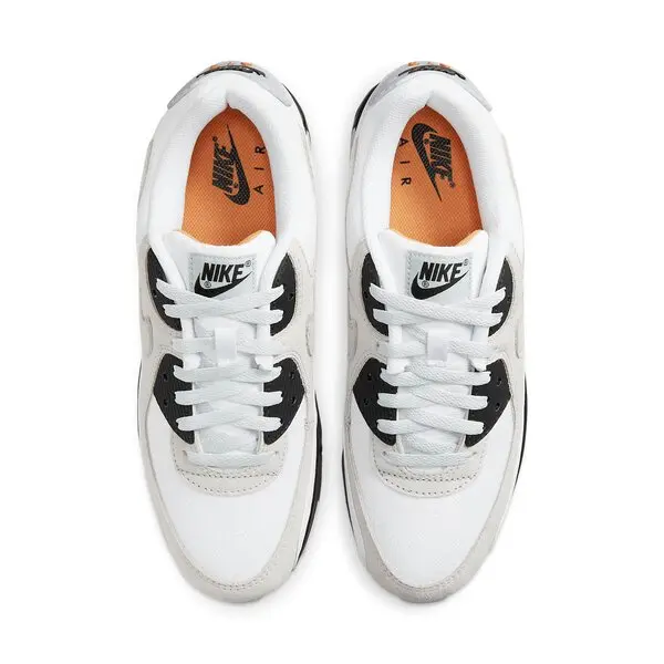 Nike Max 90 "white Black Hot Curry" Sneakers - Gray/black/white