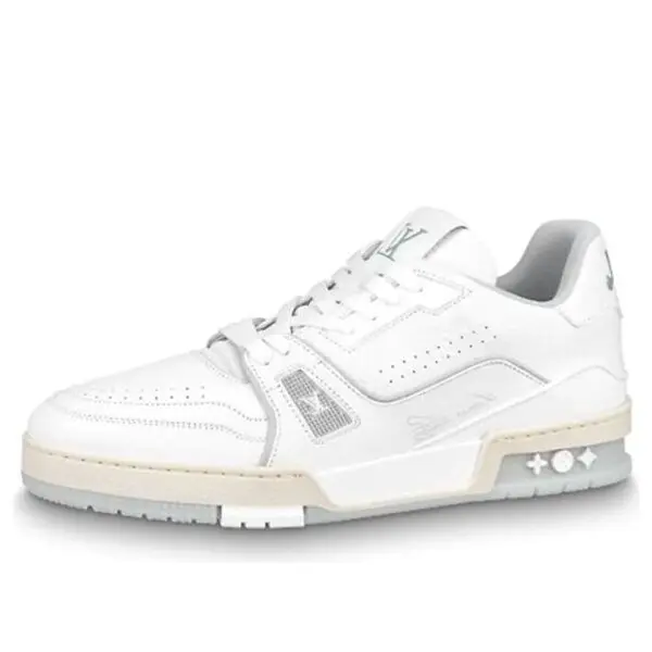 LOUIS VUITTON Trainers Sneakers - White/grey/beige