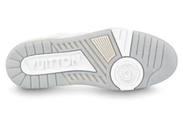 LOUIS VUITTON Trainers Sneakers - White/grey/beige