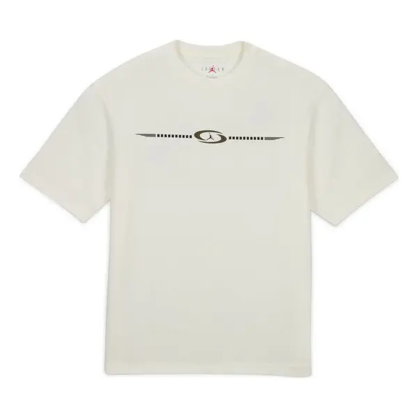 JORDAN X Travis Scott T-shirt Asia Sizing - Sail