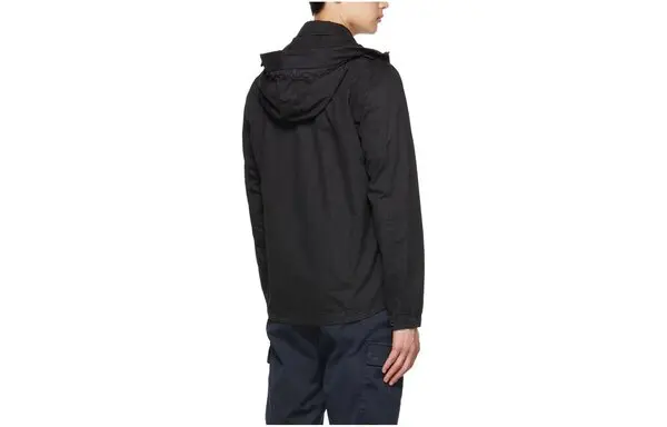 Stone Island Cotton Hooded Overshirt