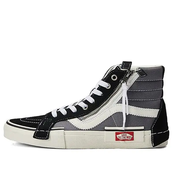 VANS Sk8-hi Reissue Cap High Top Sneakers - Grey/black