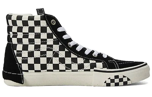 VANS Sk8-hi Reissue Cap High Top Sneakers - Grey/black
