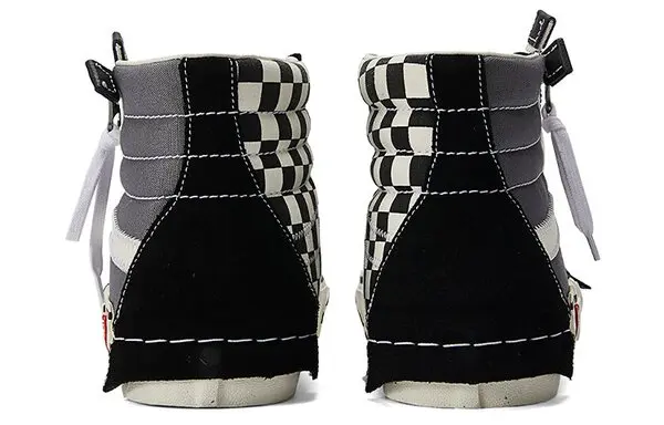 VANS Sk8-hi Reissue Cap High Top Sneakers - Grey/black