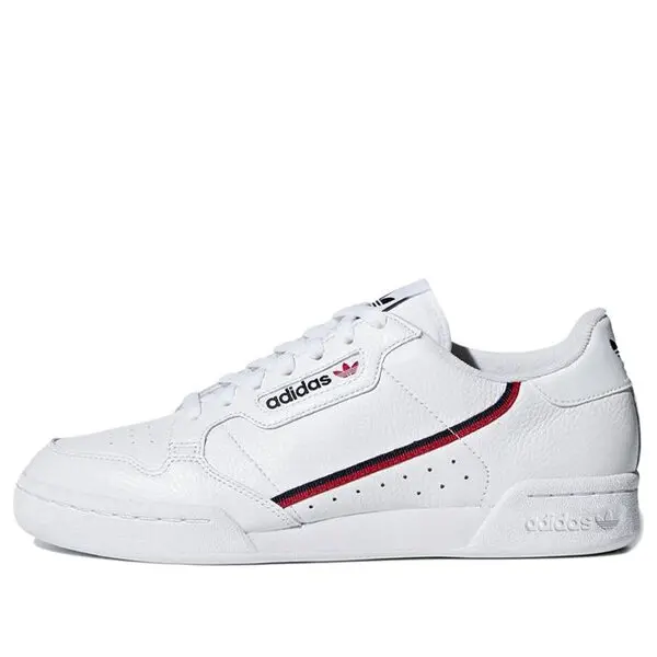 Adidas Continental 80 Lace-up Sneakers - White